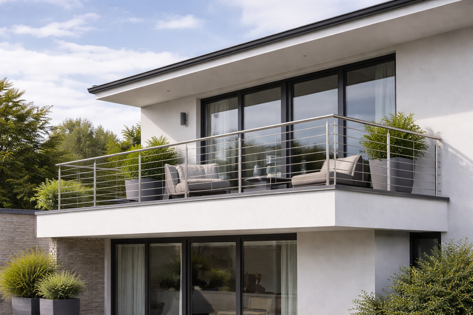 Geländerarten im Überblick – Balkon, Terrasse, Treppe